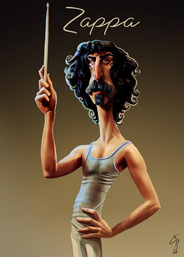 Frank Zappa - Toons Mag