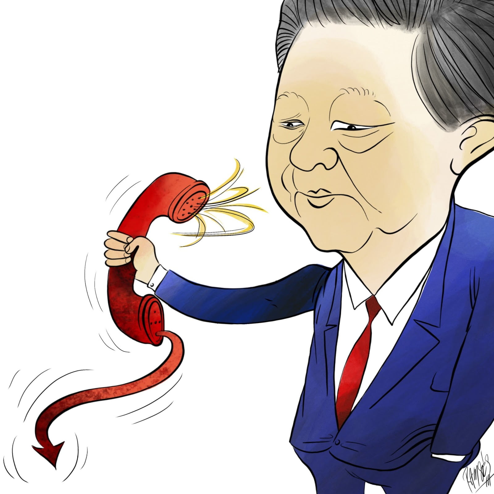 A Call From... You Know Who... - Toons Mag