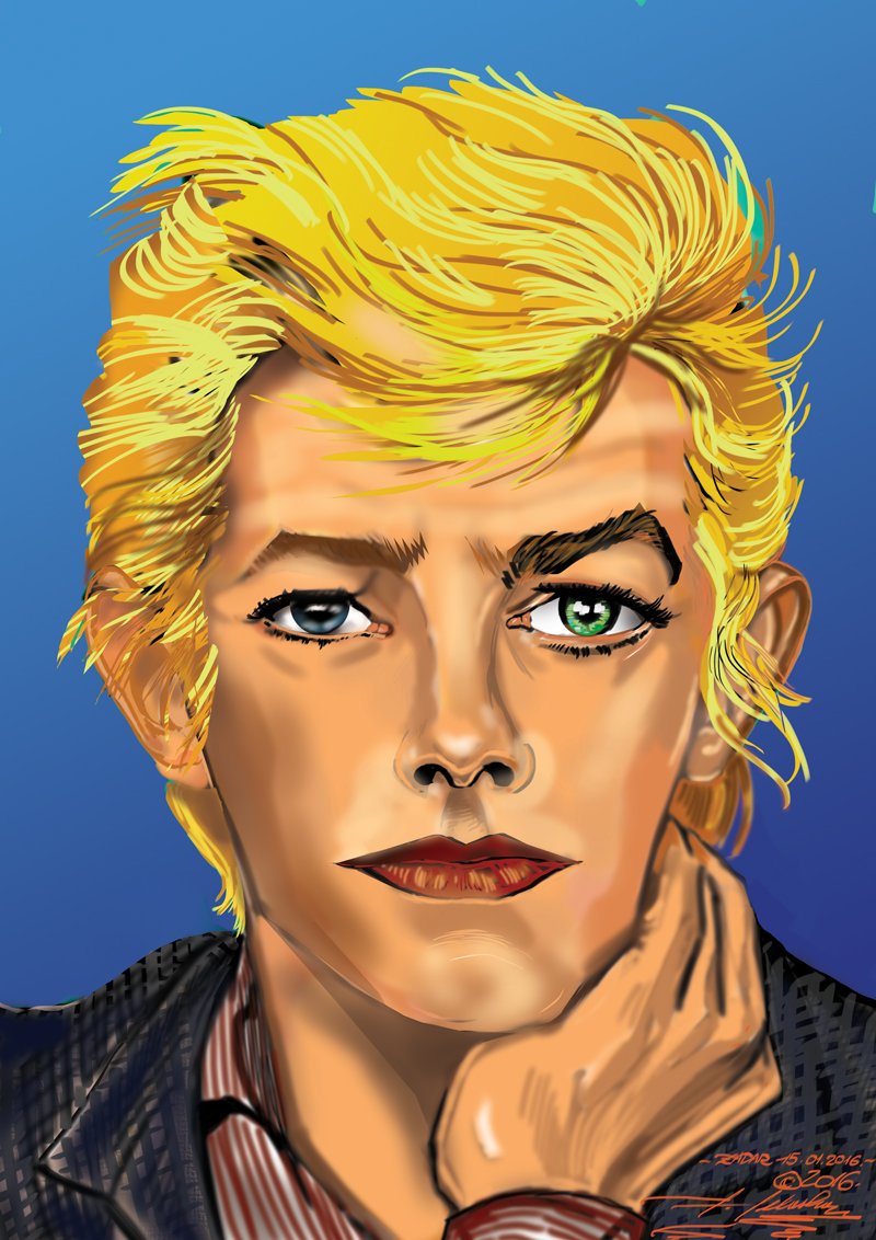 David Bowie - Toons Mag