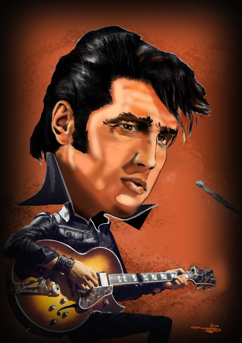Elvis Presley - Toons Mag