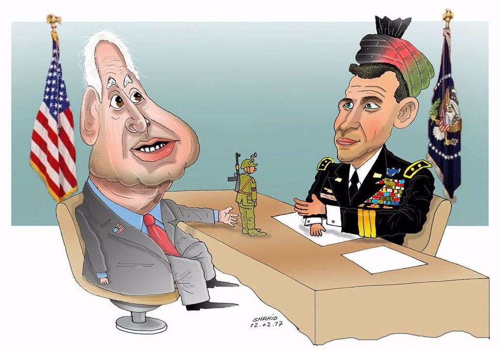 US General In Afghanistan - Toons Mag