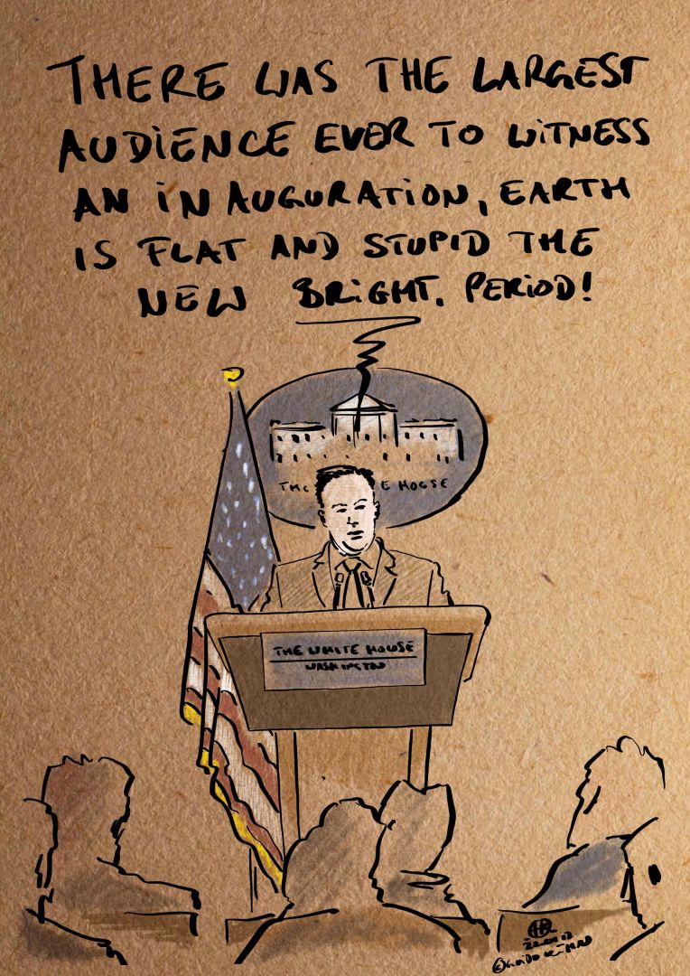 White House Press Conference - Toons Mag