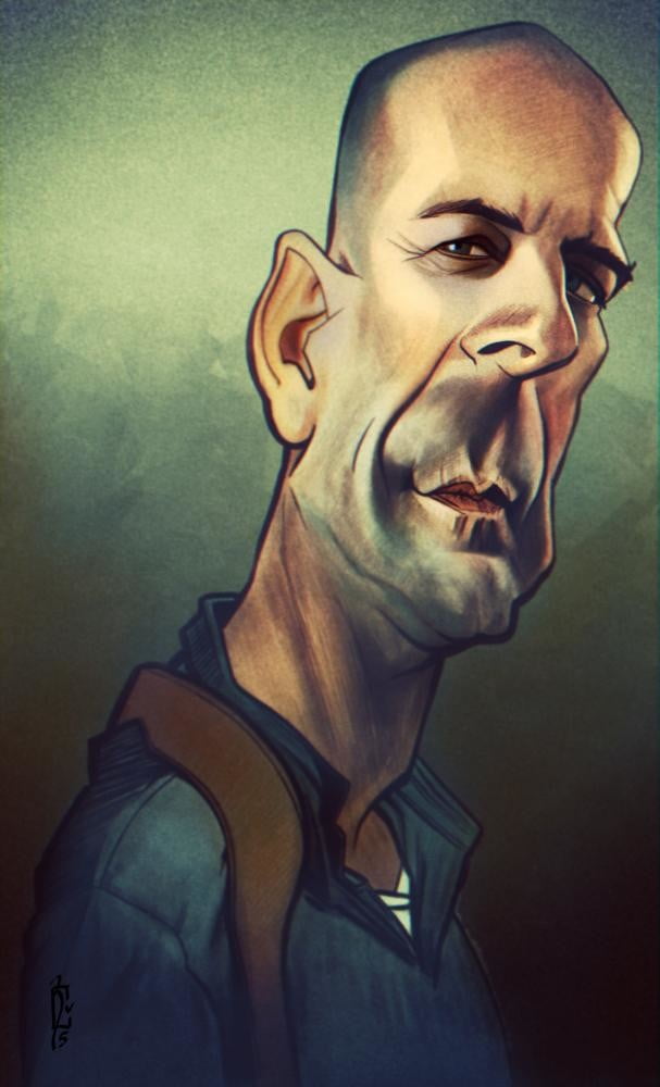 Bruce Willis - Toons Mag