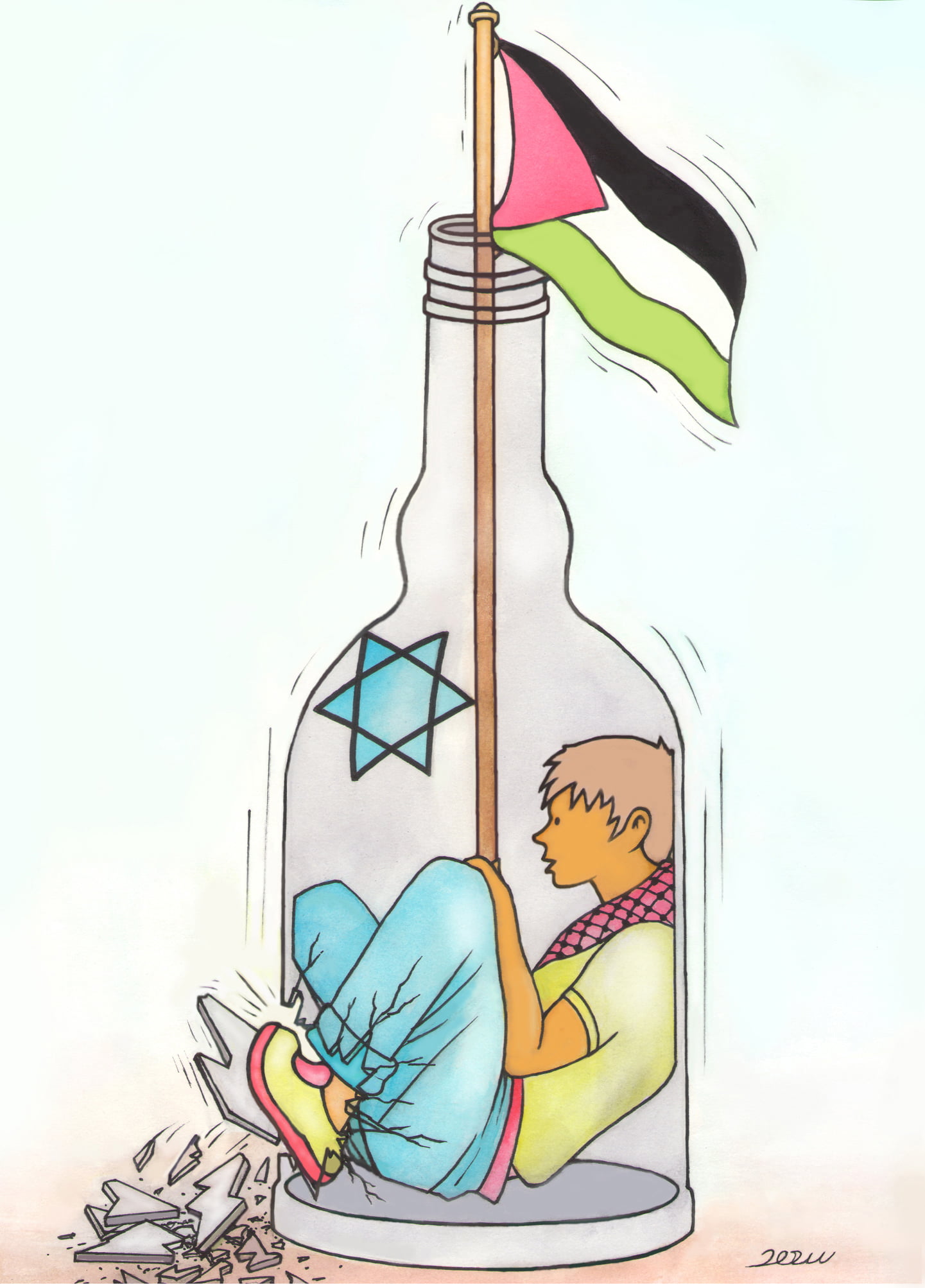 Palestine In Israel - Toons Mag