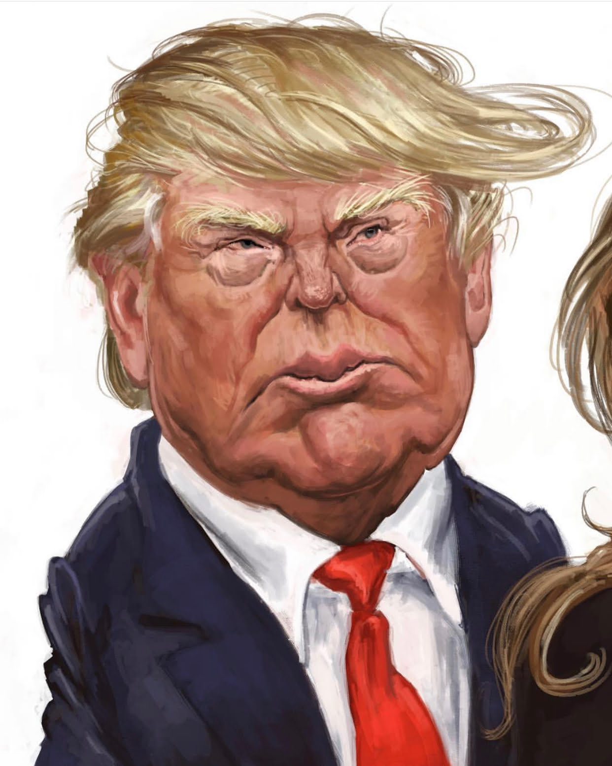 President Donald Trump - Toons Mag