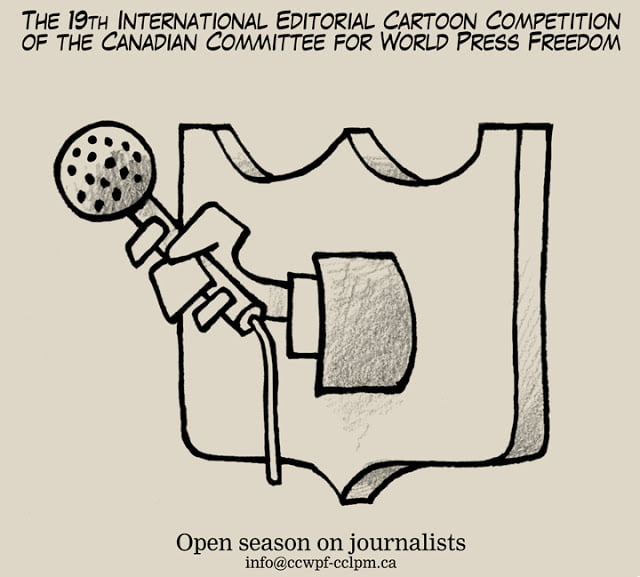 19th World Press Freedom International Editorial Cartoon Contest