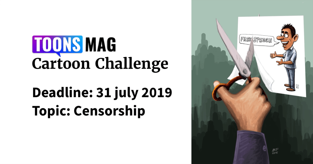 Censorship Cartoon Challenge - Toons Mag