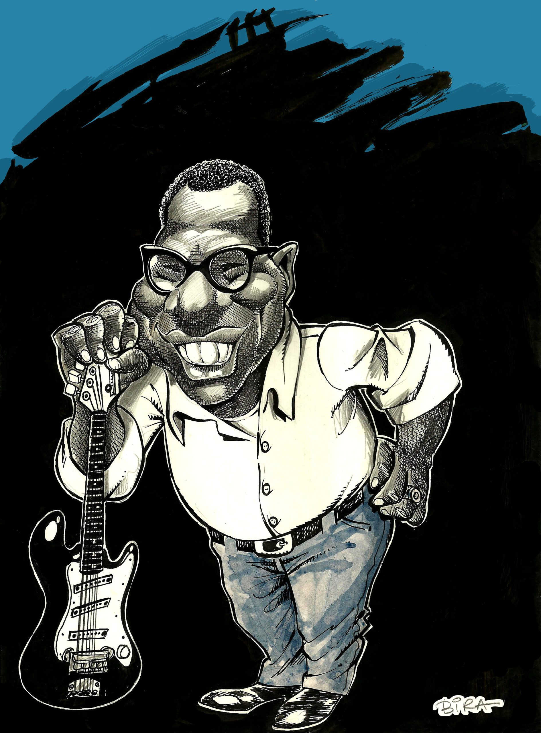 Chester Arthur Burnett Aka Howlin' Wolf - Toons Mag