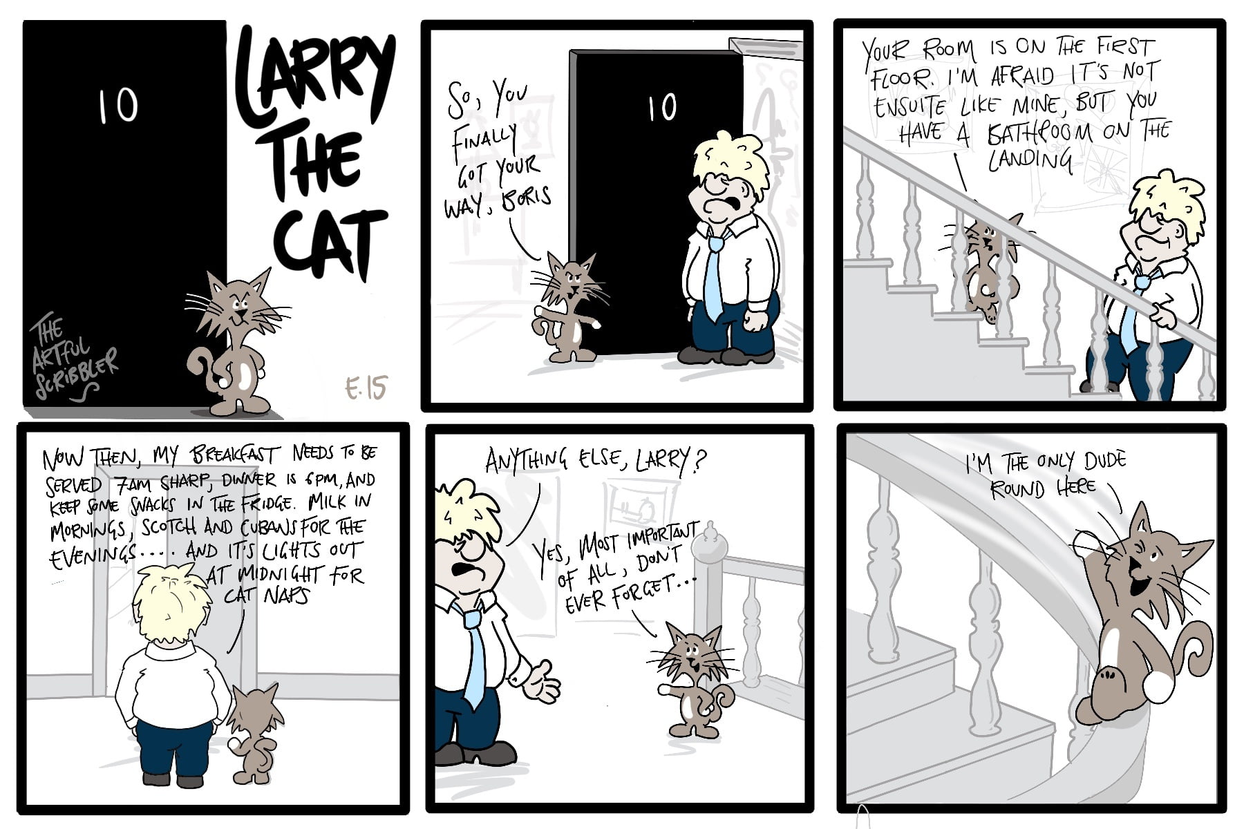Larry The Cat E.15 - Toons Mag