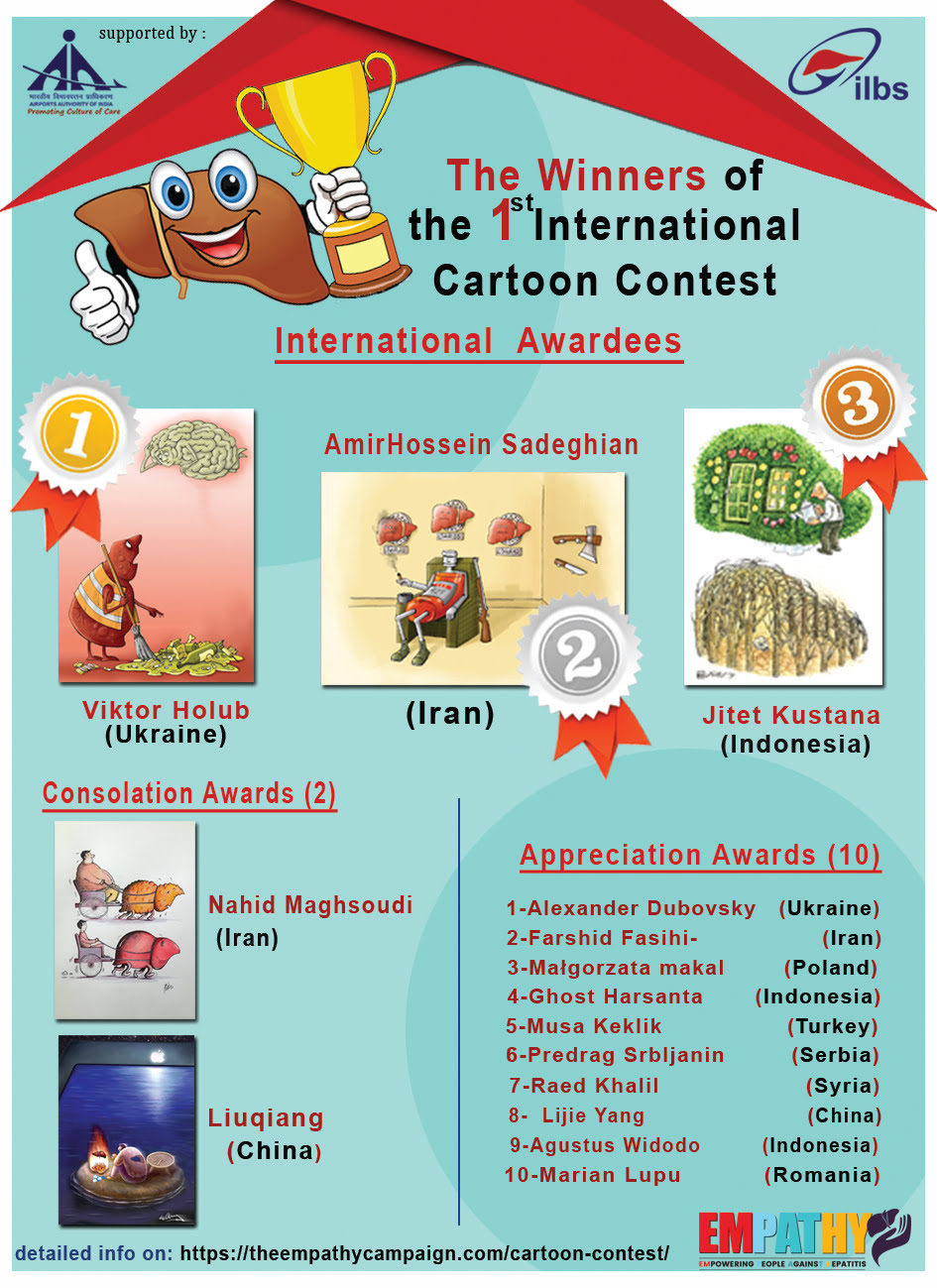 Result Of No Time For Liver, 1st International Cartoon Contest