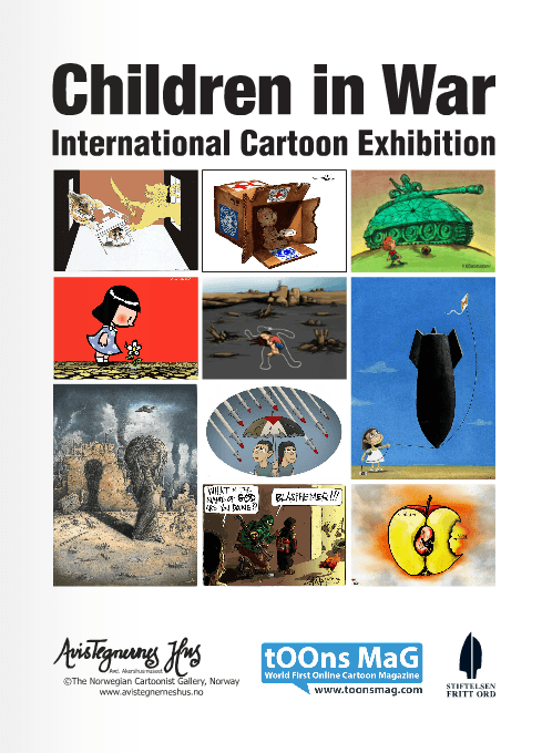 Children In War International Cartoon Exhibitions - Toons Mag