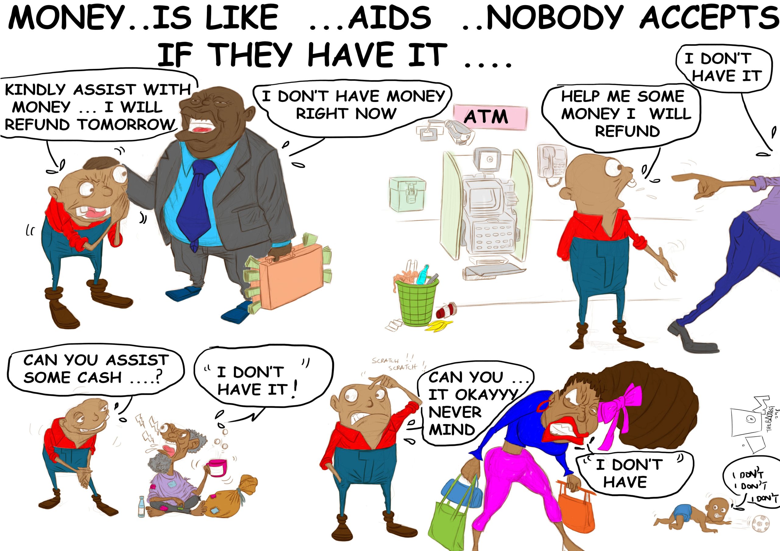 MONEY AND THE WORLD - Toons Mag