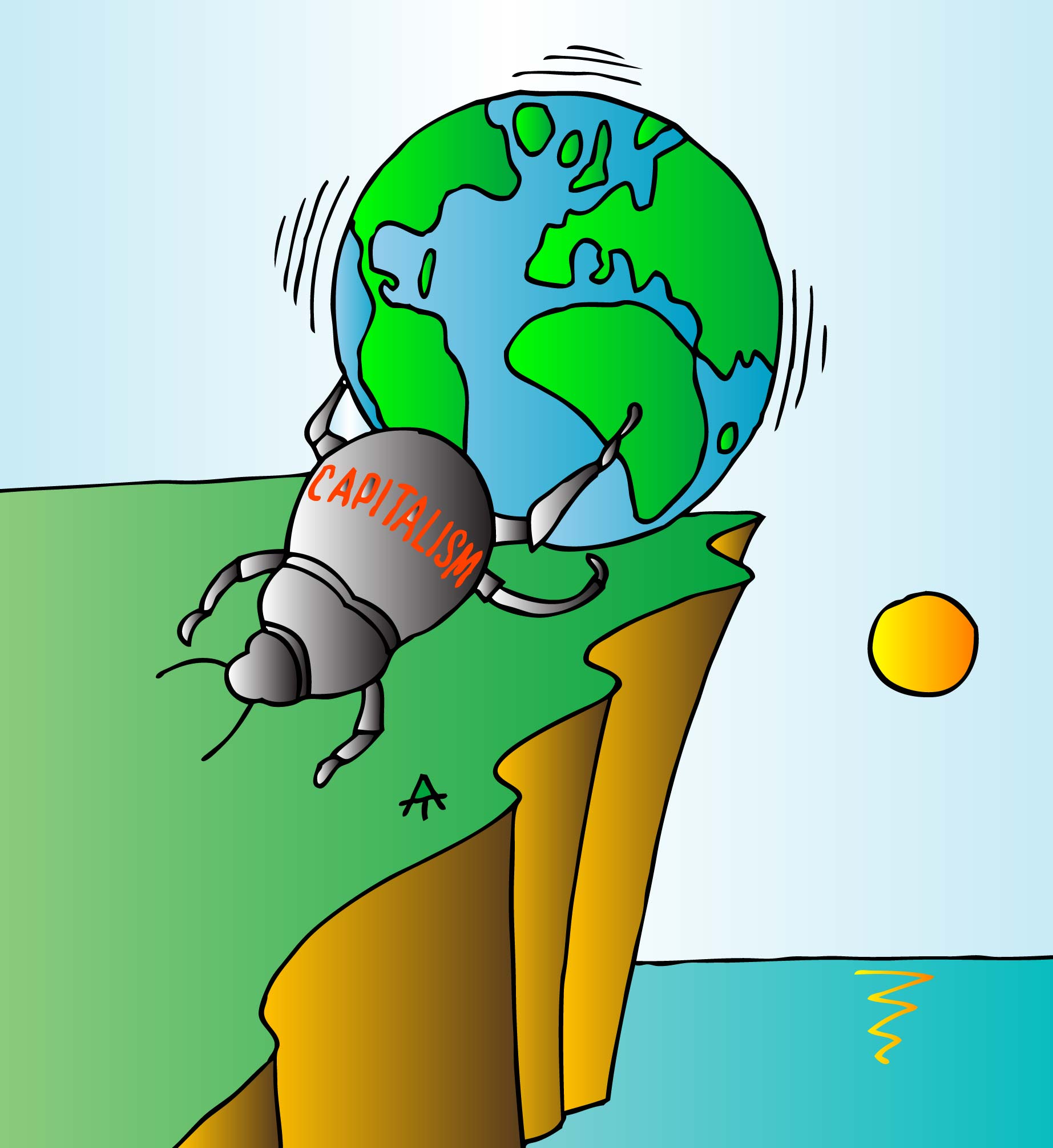 Capitalism And Ecology - Toons Mag