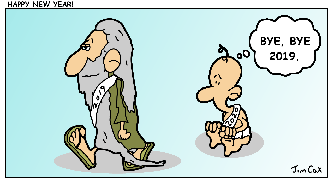 Happy New Year 2020 - Toons Mag