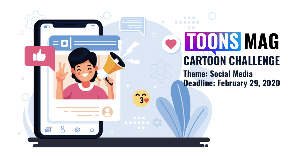 Social Media Cartoon Challenge 2020 - Toons Mag