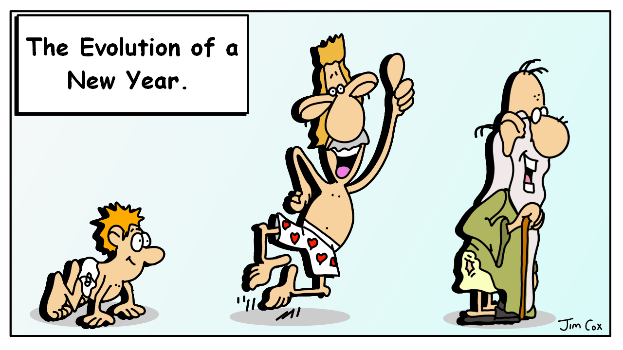 The Evolution Of A New Year! - Toons Mag