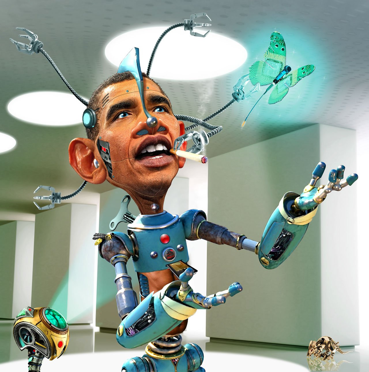 ObamaBot 2.0 - Toons Mag