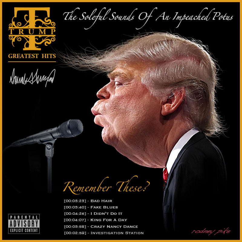 Trump Music Album - Toons Mag
