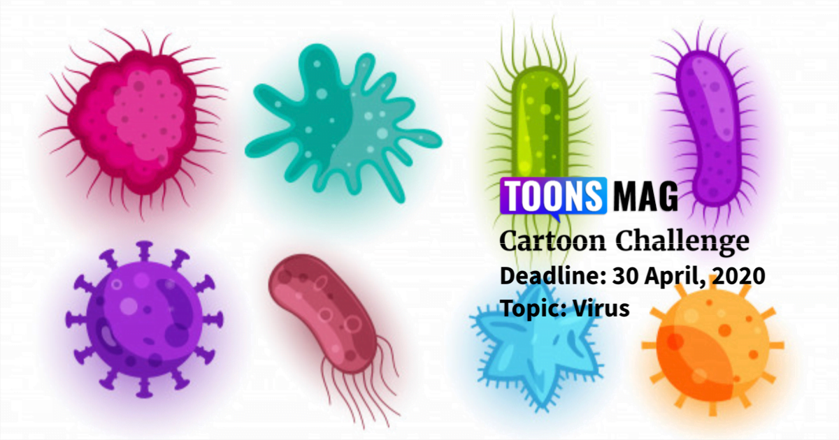 Virus Cartoon Challenge, March - April 2020 - Toons Mag
