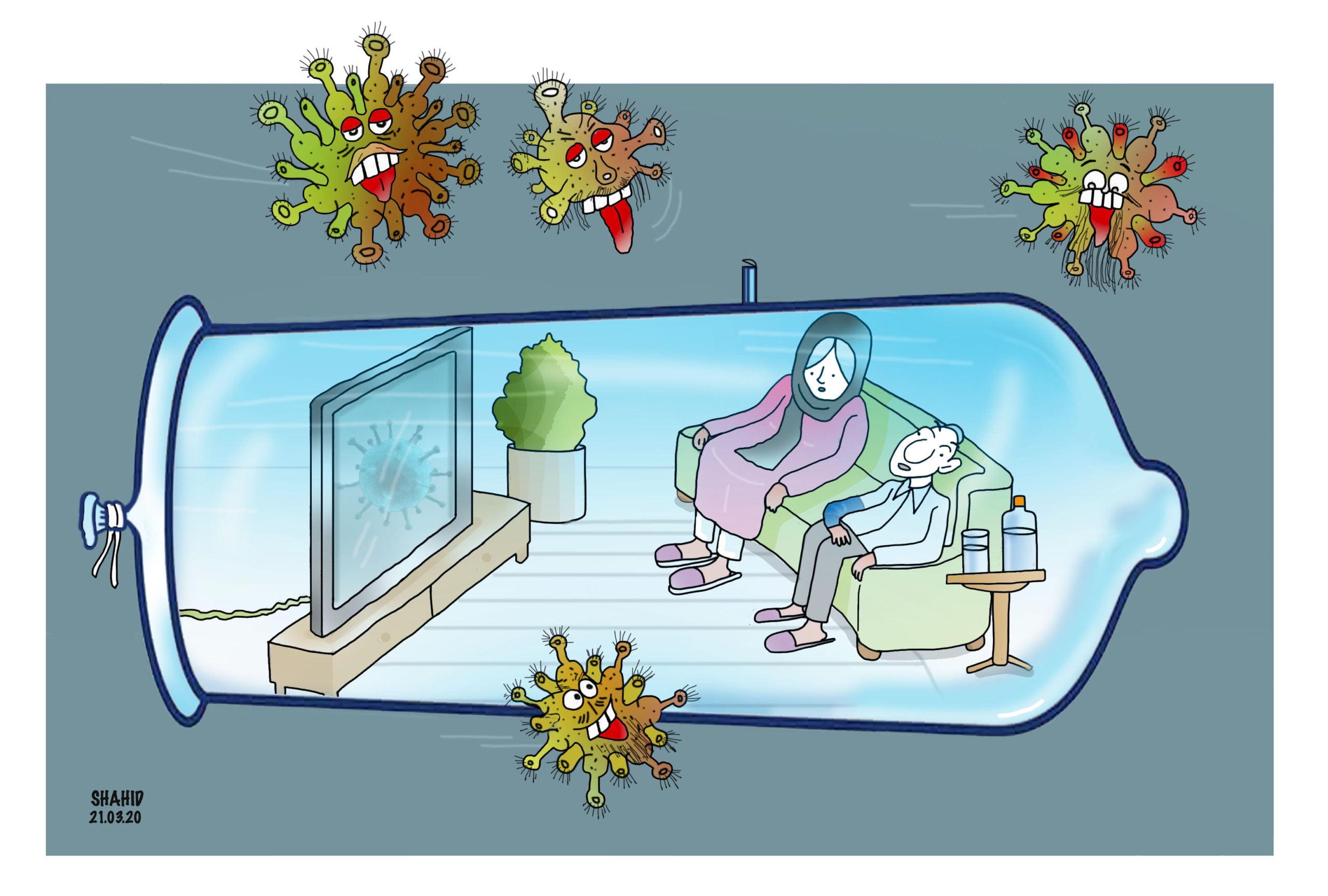 Stay Home, Save Lives! - Toons Mag