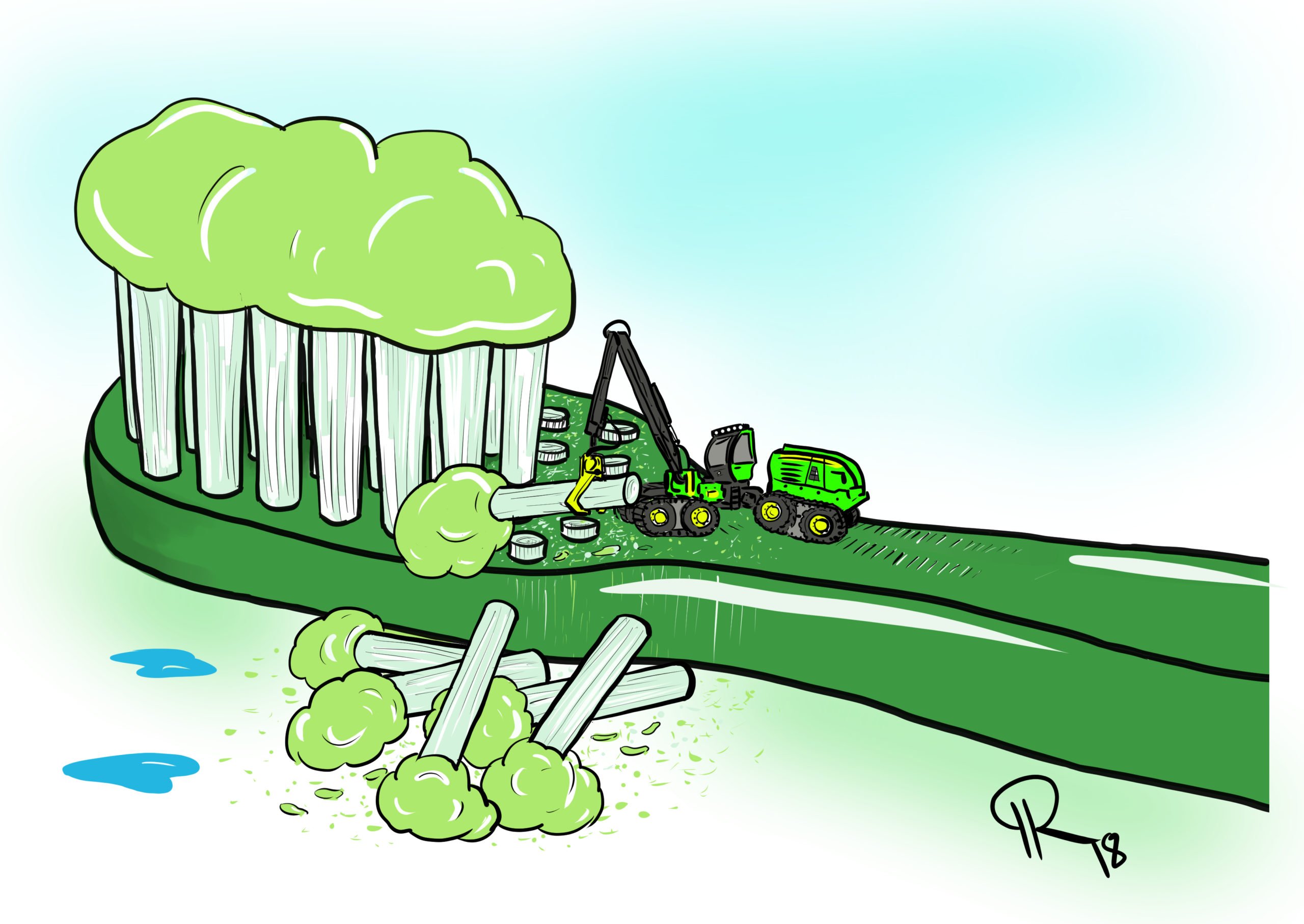 Clearcutting - Toons Mag