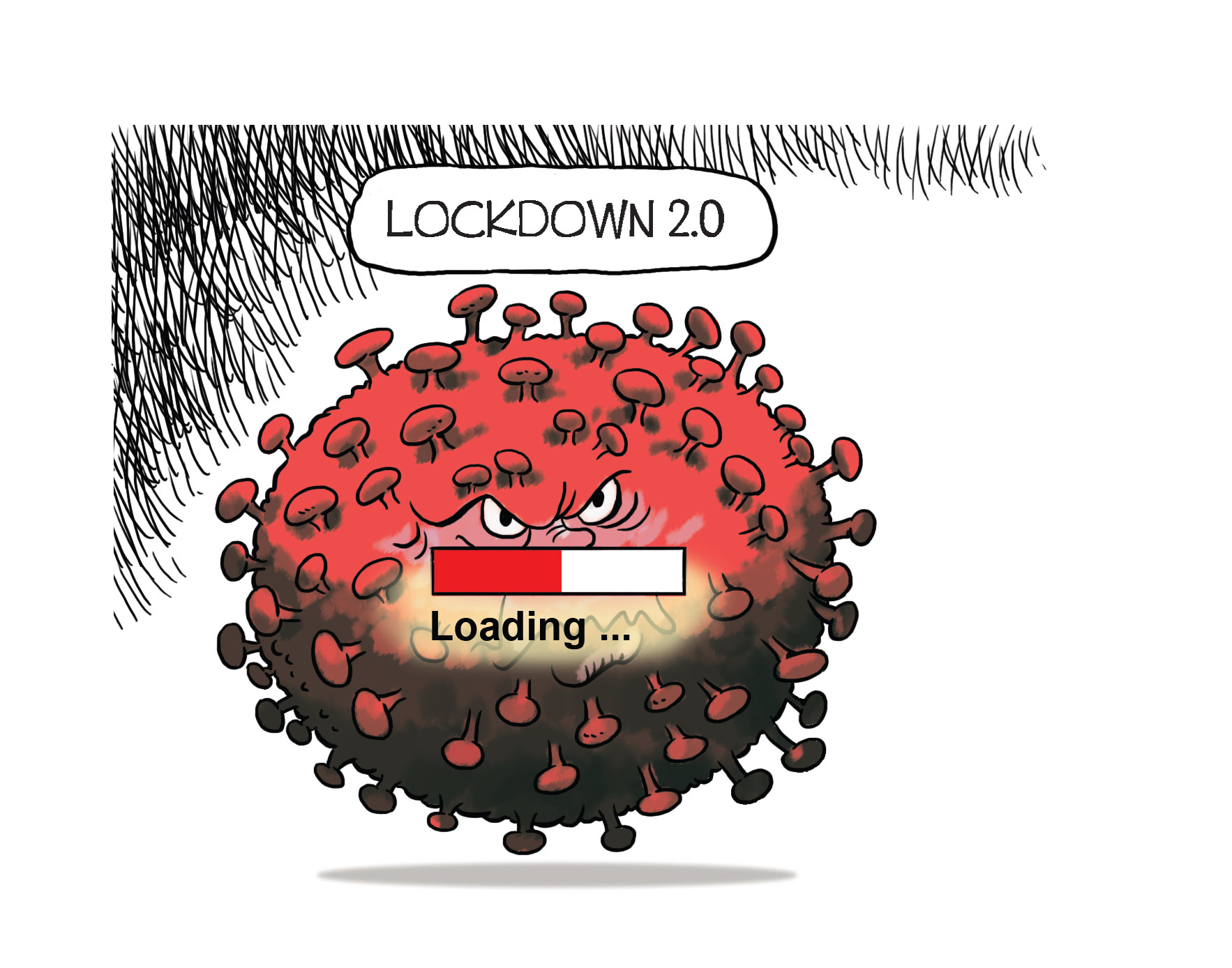 Corona Lockdown - Toons Mag