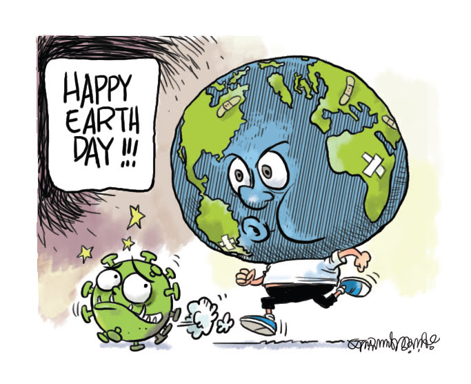 Happy Earth Day - Toons Mag