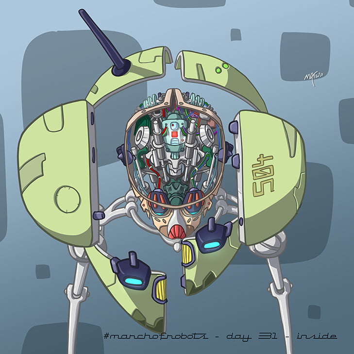 March Of Robots 2020 - Day 31 - Inside - Toons Mag