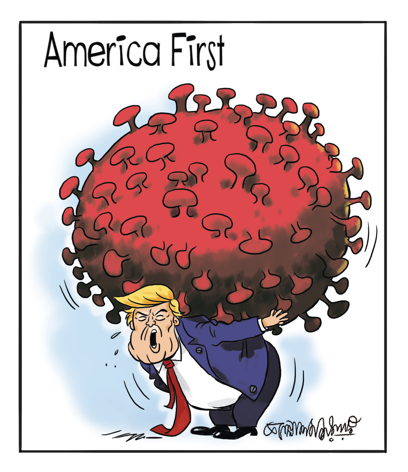 America First - Toons Mag