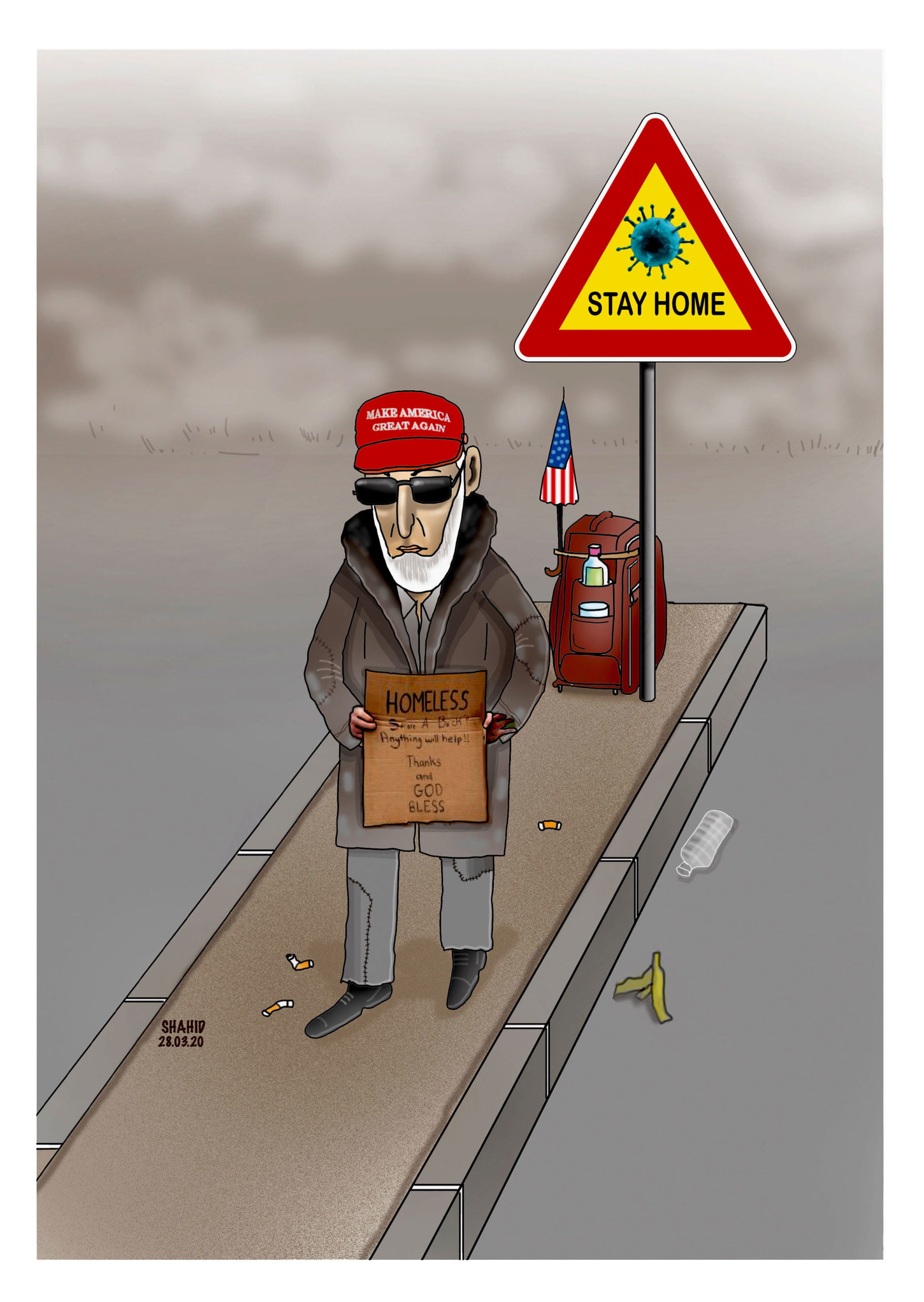 Homeless In America - Toons Mag