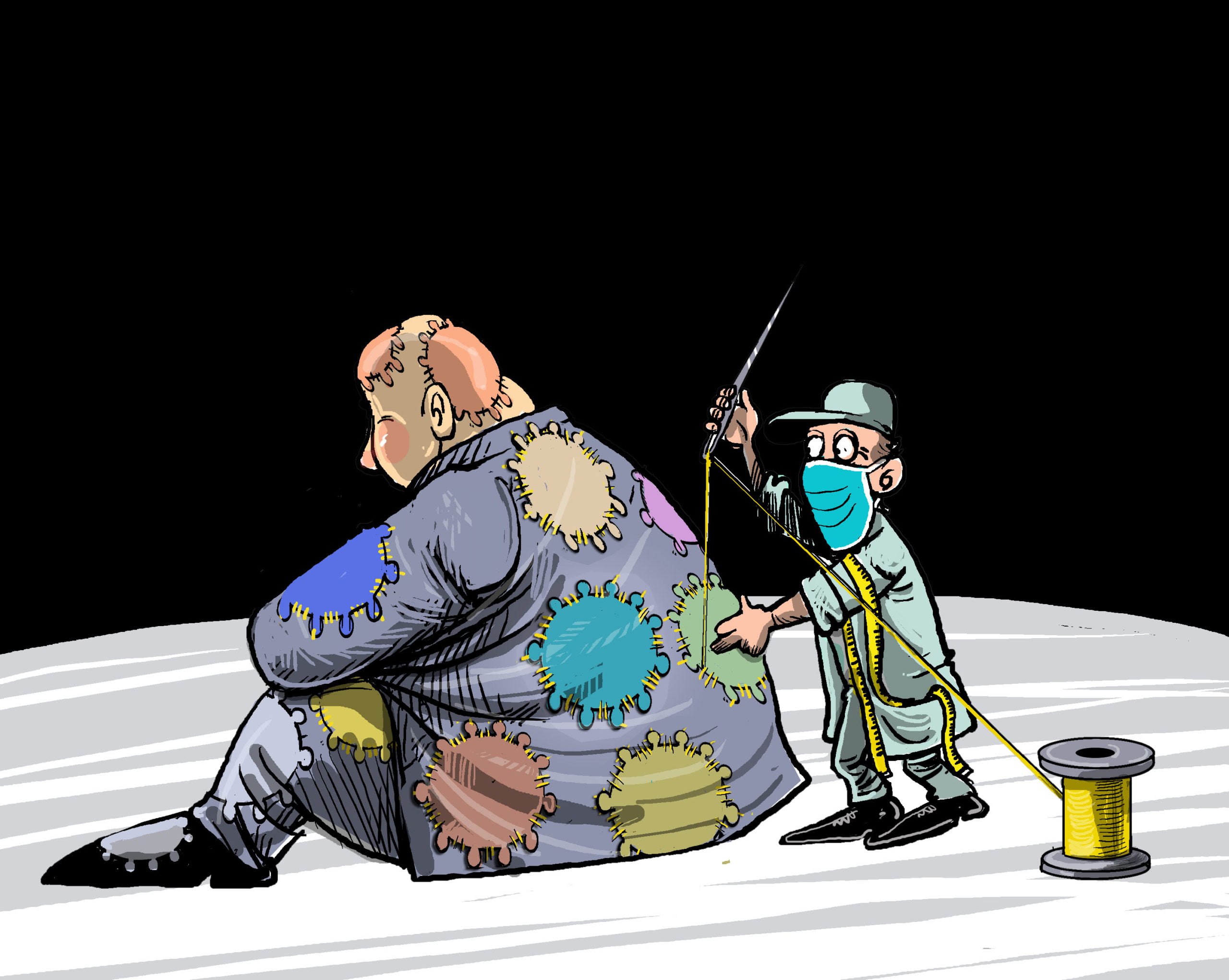 Workers Risk Their Lives - Toons Mag