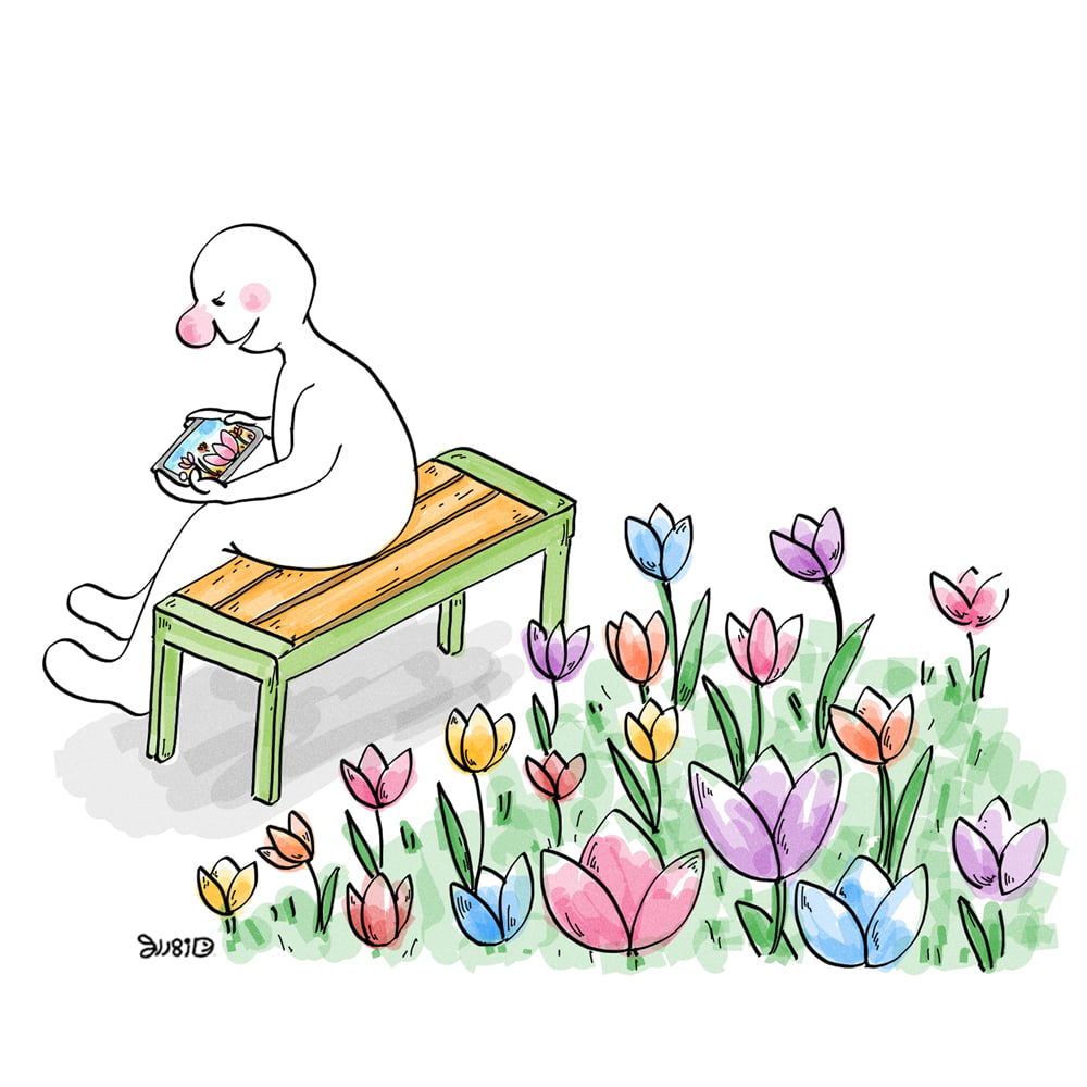 Flower Lover - Toons Mag