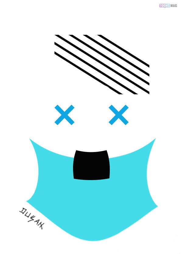 Simplified Caricature Of Adolf Hitler - Toons Mag