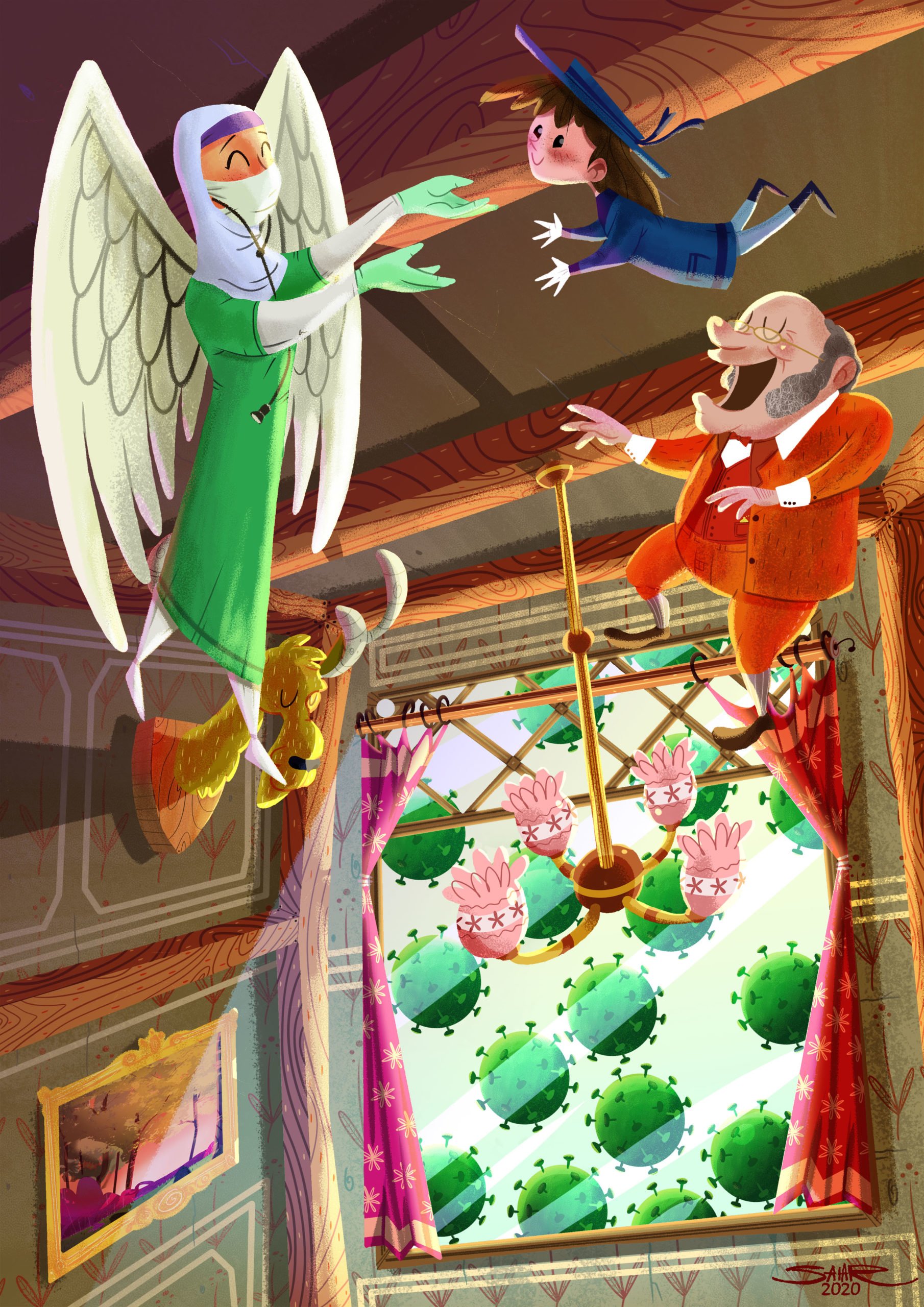 Angel Of Health - Toons Mag