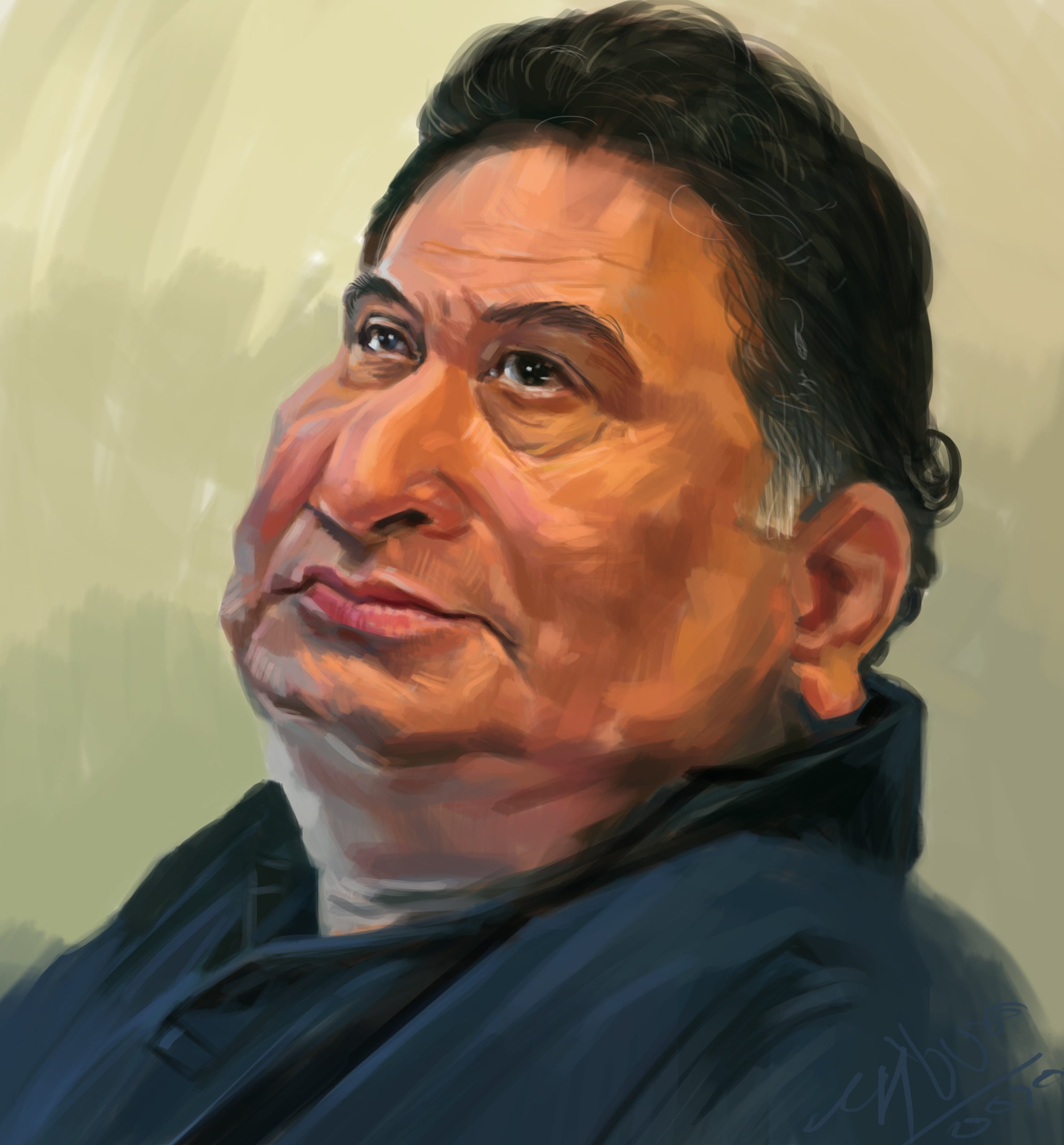 Caricature Of Rishi Kapoor - Toons Mag