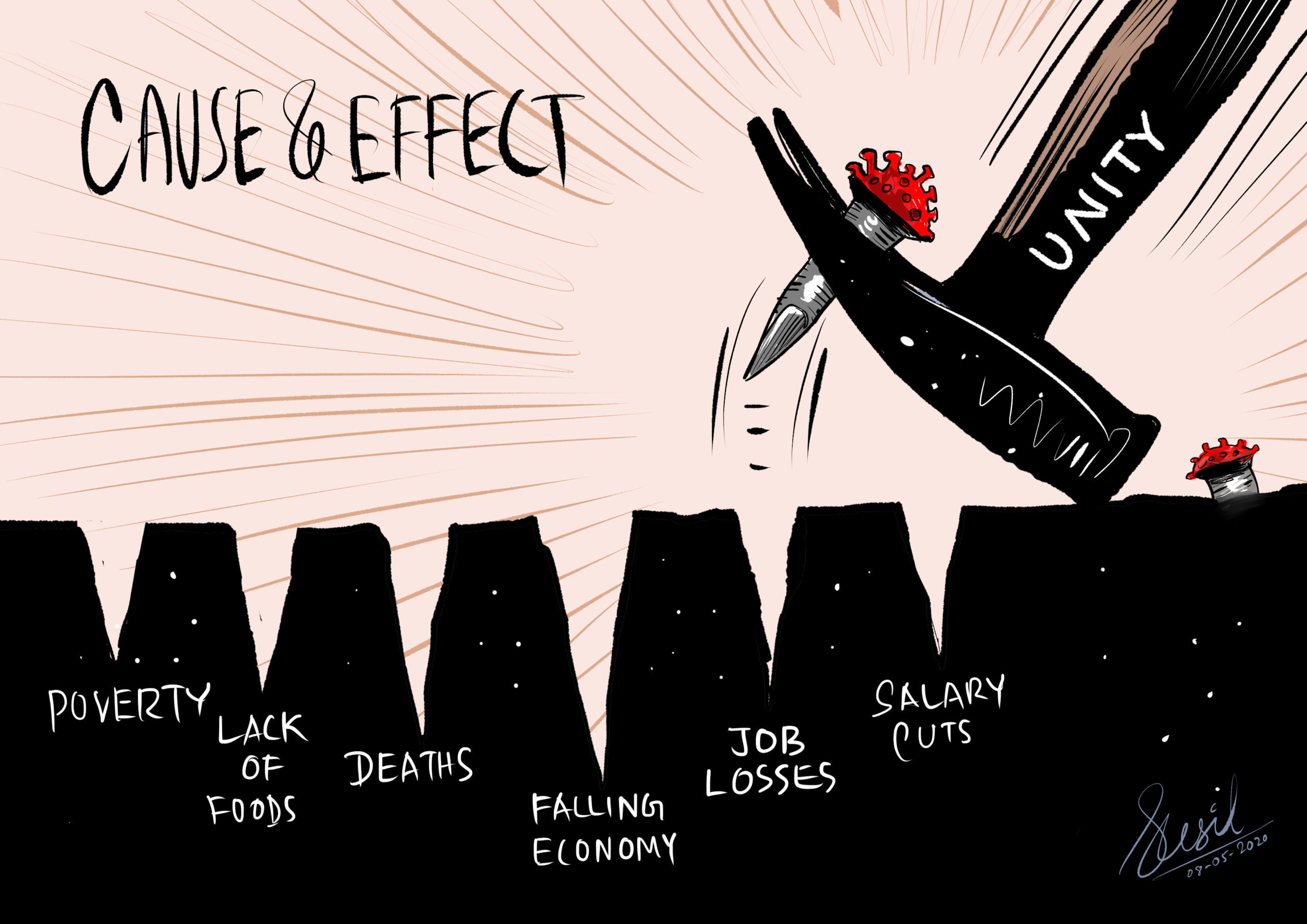 Cause And Effect - COVID-19 - Toons Mag