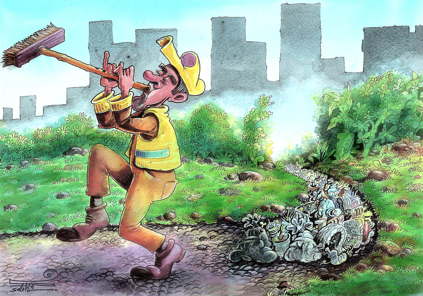 Dismissed With Music - Toons Mag