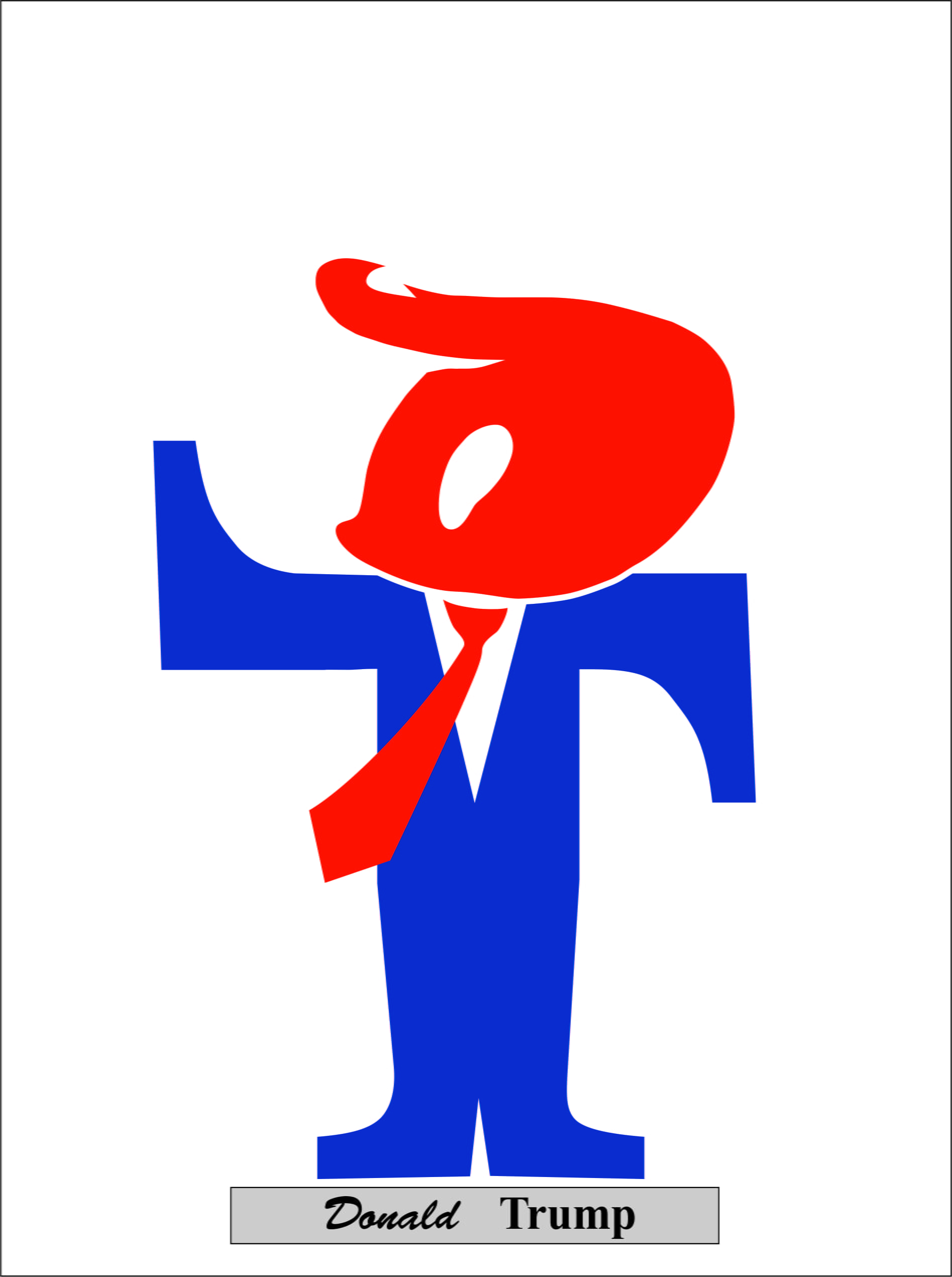 Donald Trump Logo - Toons Mag