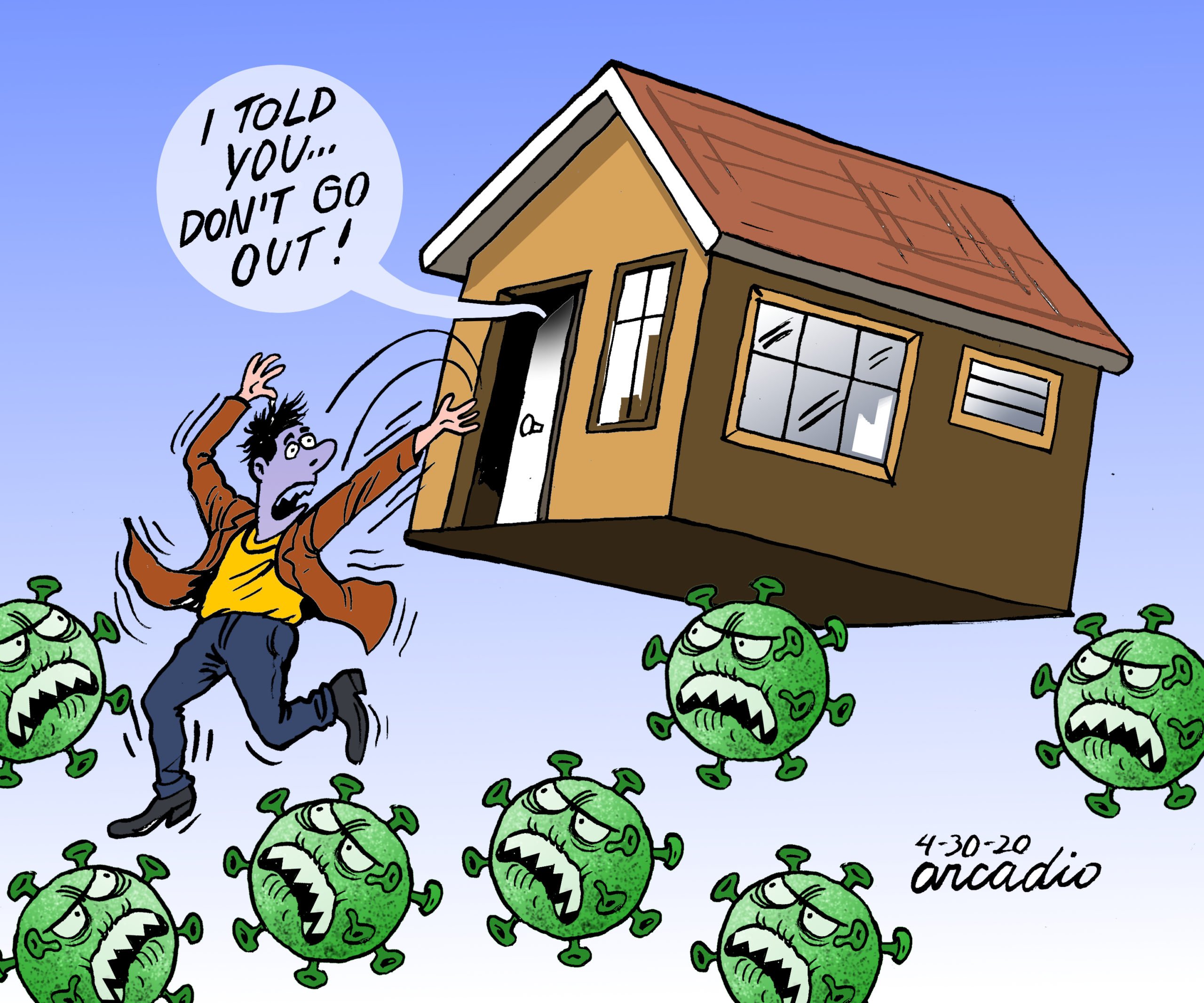 Don't Go Out - Toons Mag