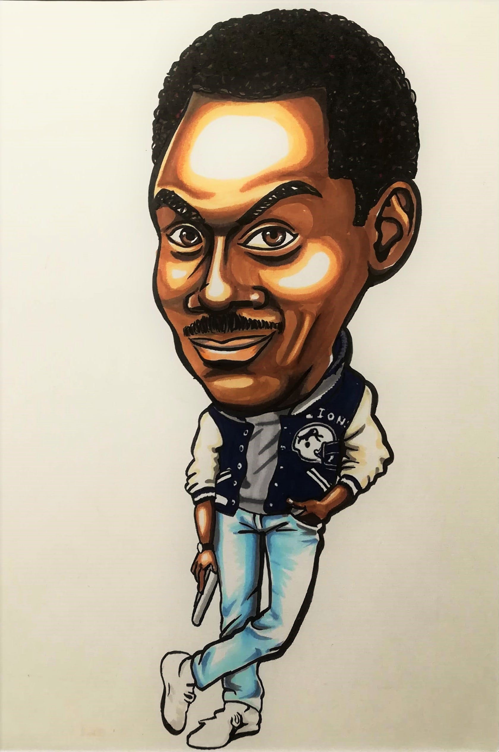 Caricature Of Eddie Murphy - Toons Mag