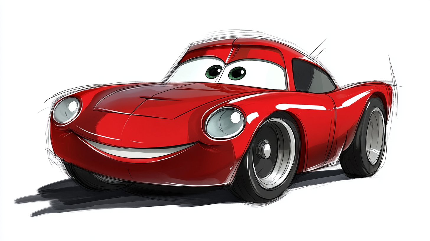 How To Create Fun And Easy Cartoon Car Drawings - Toons Mag