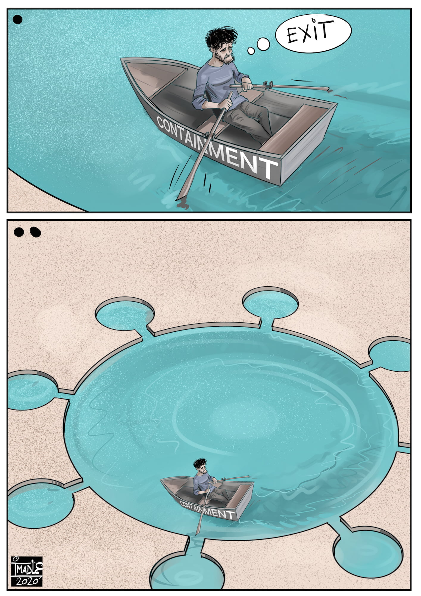 Coronavirus Cartoon Gallery, 37 Cartoons - Toons Mag