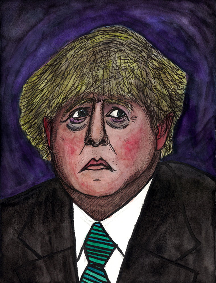 Caricature Boris Johnson - Toons Mag