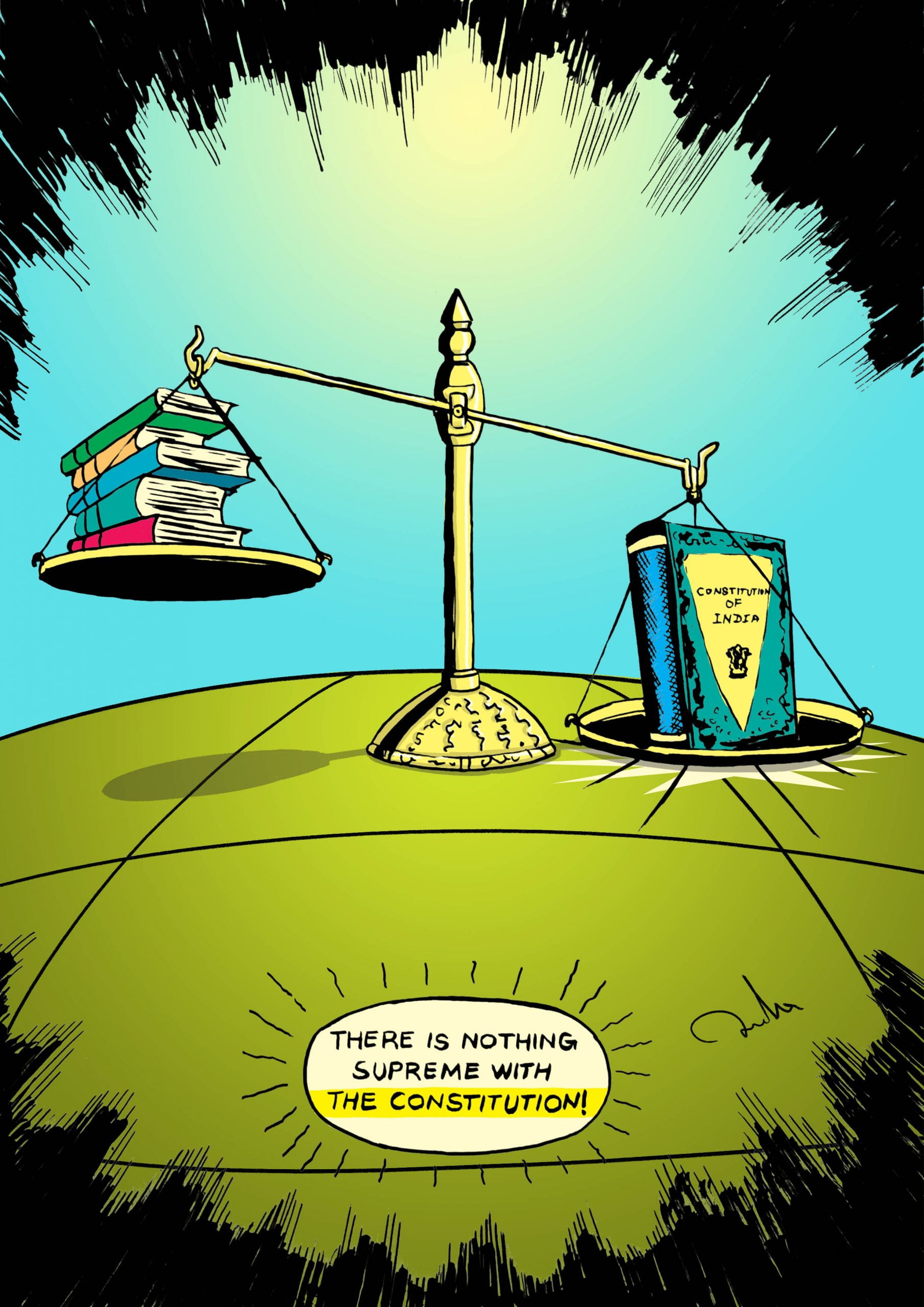 The Constitution Of India - Toons Mag