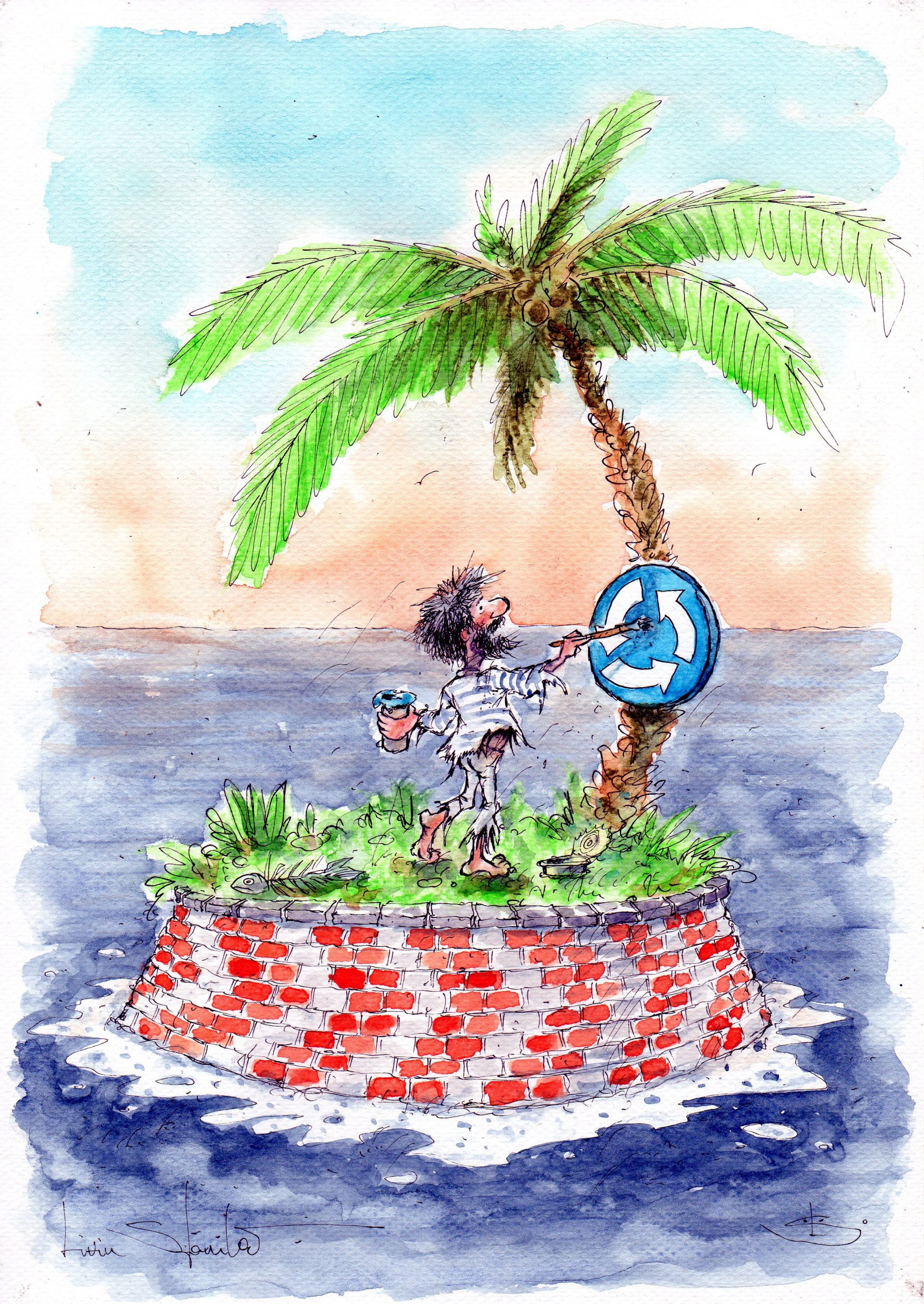 Safety Island... - Toons Mag