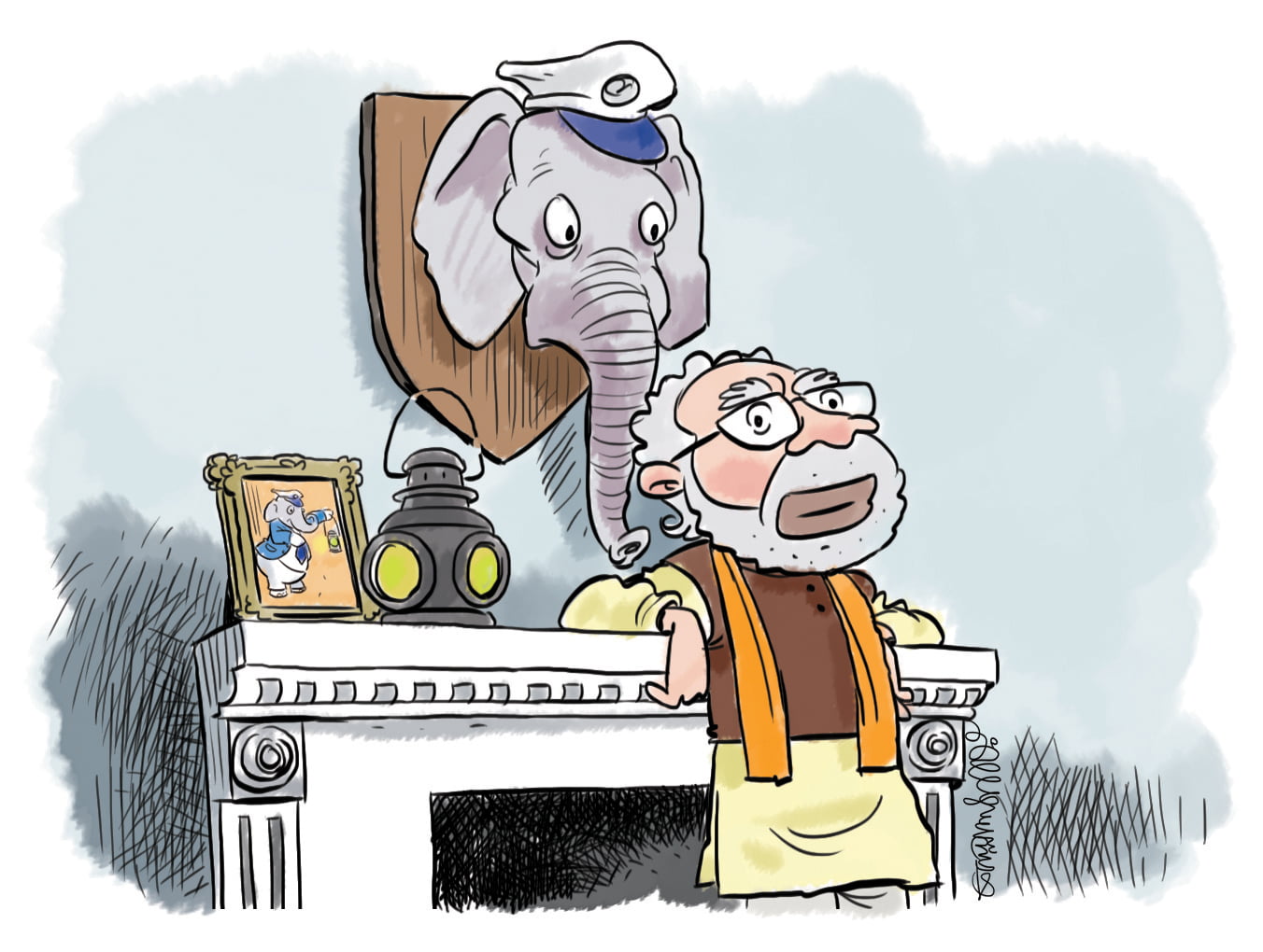 Bholu The Indian Railways Mascot Fallen Prey To Privatization - Toons Mag