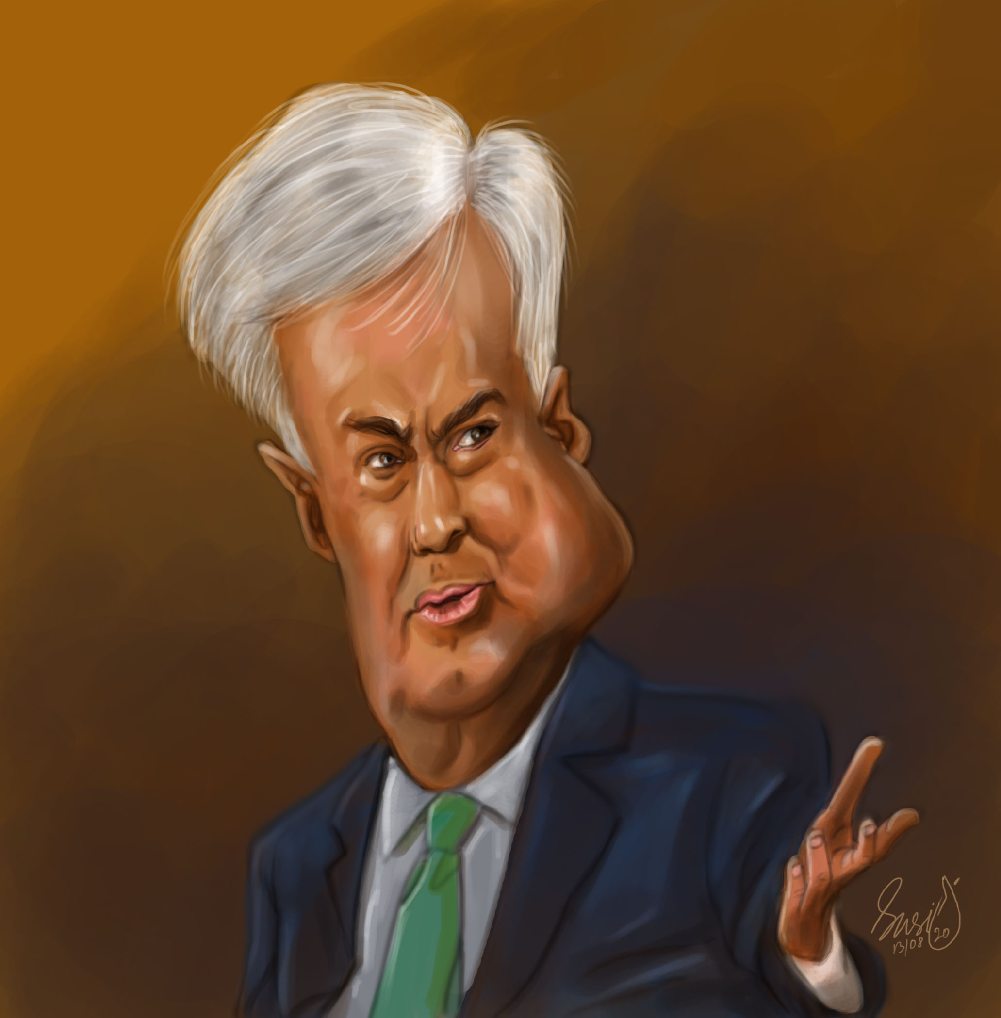 Former Sri Lanka Prime Minister Mr. Ranil Wickramasinghe - Toons Mag