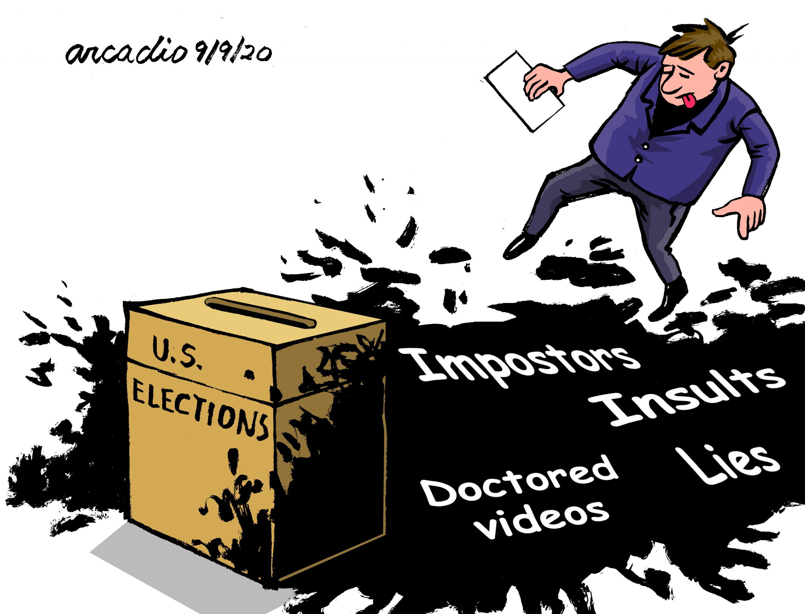 U.S. Presidential Elections. - Toons Mag