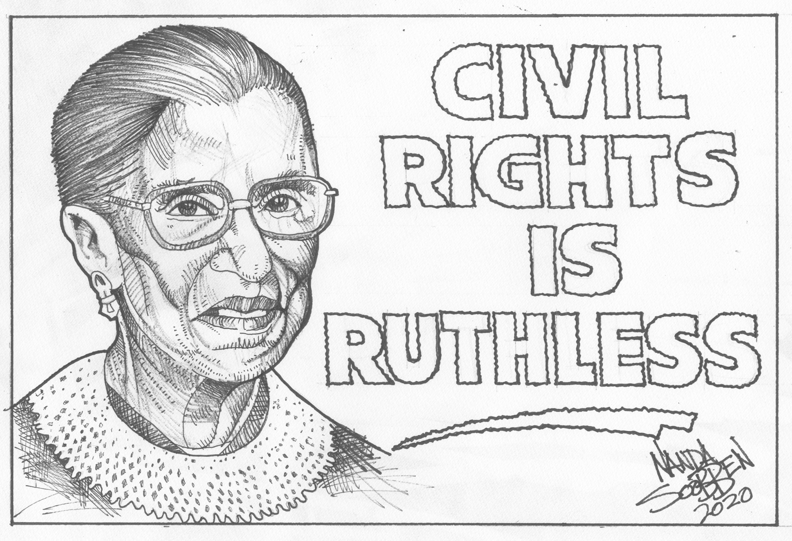 RBG Justice - Toons Mag