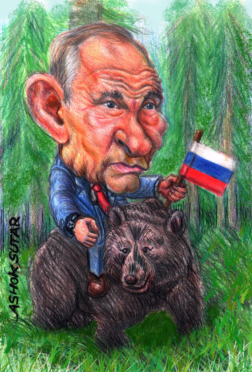 Vladimir Putin Of Russia - Toons Mag